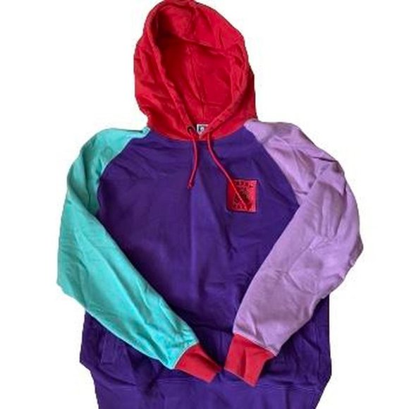 Teddy Fresh | Jackets & Coats | Teddy Fresh Colorblock Hoodie | Poshmark